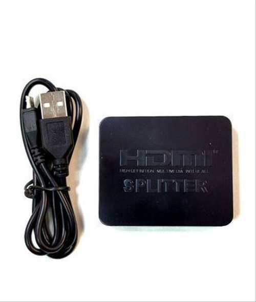 Splitter Hdmi 1 на 2 выхода 4K 3D