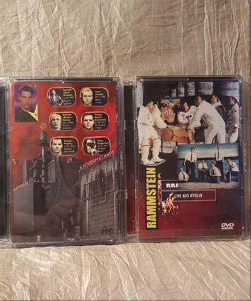 Rammstein диски DVD