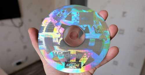 Лицензионный компакт диск Microsoft Windows 98