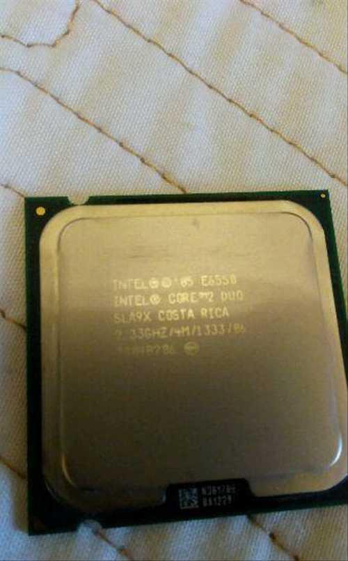 Intel Core2 Duo Processor E6550