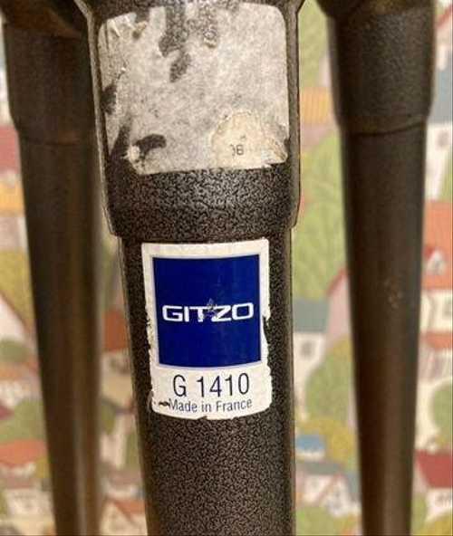 Штатив Gitzo G 1410 + голова Manfrotto