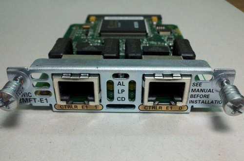 Модуль Cisco vwic-2MFT-E1 HE Китай/1шт/Б/У