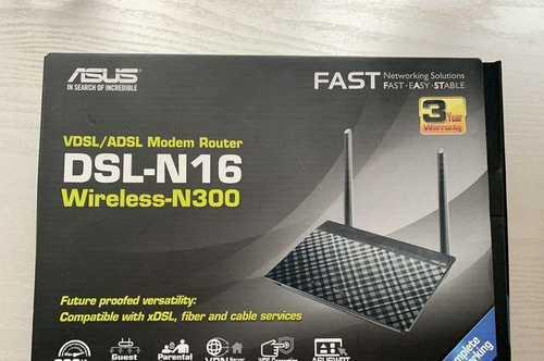 Продается роутер asus DSL-N16