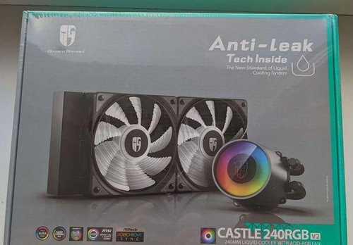 Новая водянка deepcool castle 240 RGB V2