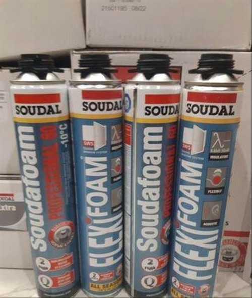 Soudal - монтажная пена, герметики, ленты