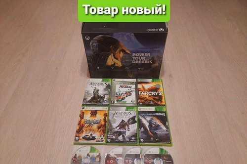 Xbox series X (Новый) + 8 Игр