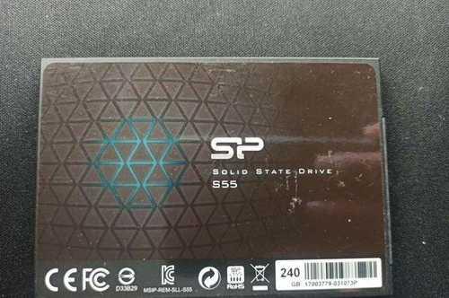 SSD SP S55 240gb+adata SP580