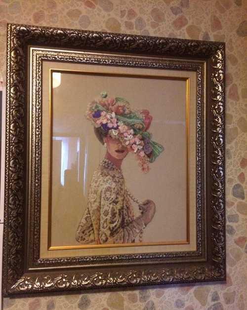 Картина вышивкой "Викторианская элегантность"