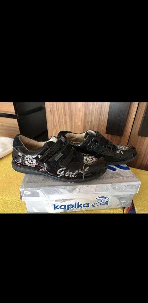 Полуботинки Kapika кожа