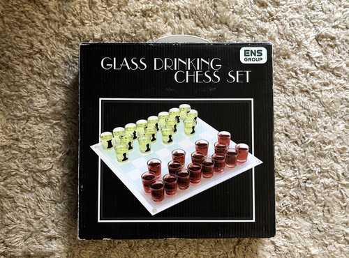 Шахматы Glass Drinking