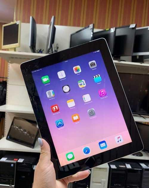 Apple iPad (3-е поколение) WiFi+4G 64 GB (черный)