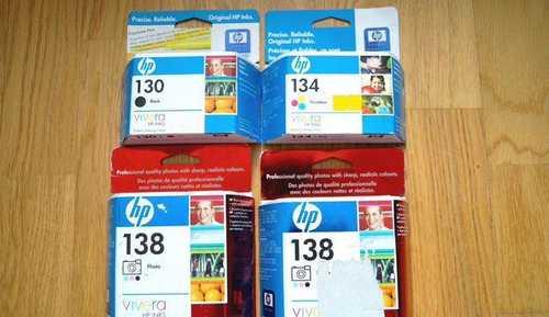 Оригинальные картриджи HP 130/134/138