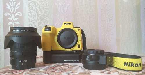 Nikon Z6 + 24-70 F4 s + FTZ +32gb XQD + плюшечки
