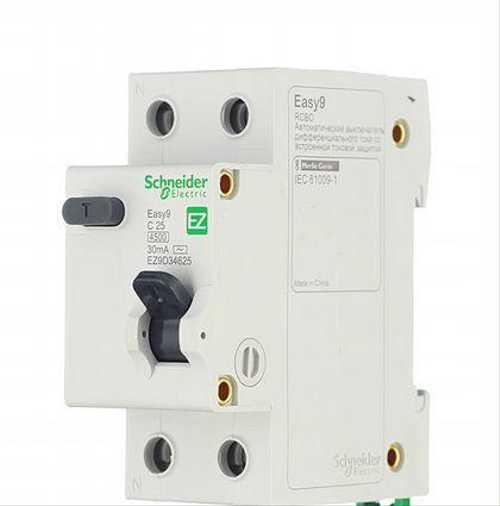 Дифавтомат schneider electric easy9