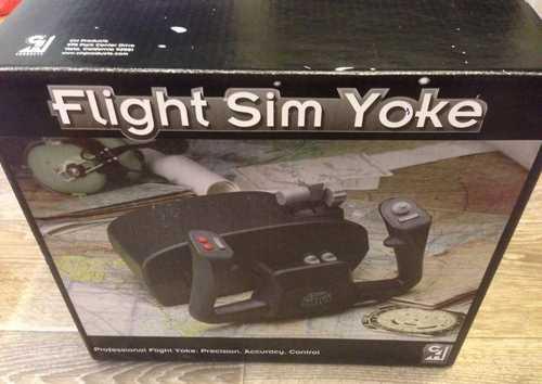 Штурвал CH Flight Sim Yoke