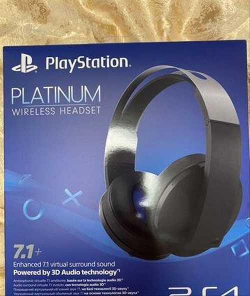 Гарнитура Sony PlayStation Platinum Wireless Heads