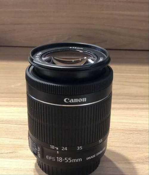 Объектив Сanon ef s 18-55mm 0.25m/0.8ft