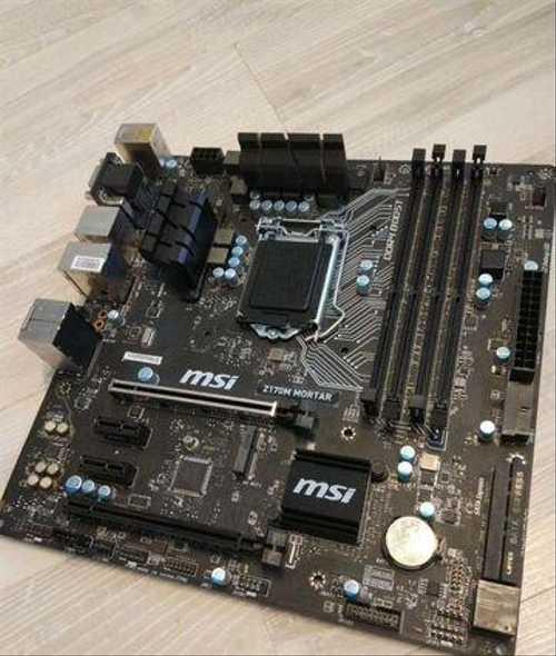 Msi Z170 Pc Mate Mod Coffe Lake Z370 Festima Ru Monitoring Obyavlenij