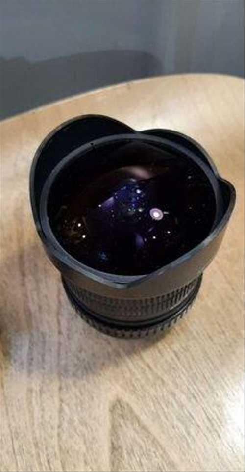 Фотообъектив Samyang 8mm/f3.5 fish-eye can Canon