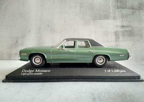 Minichamps Dodge Monaco - 1974 - Green Metallic