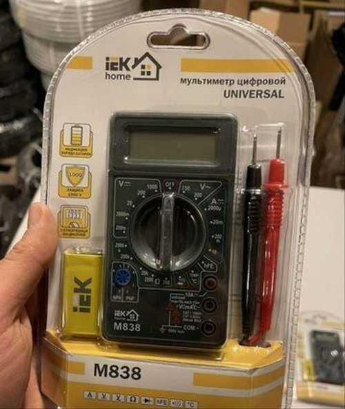 Мультиметр цифровой Universal M838 (TMD-2S-838) ие