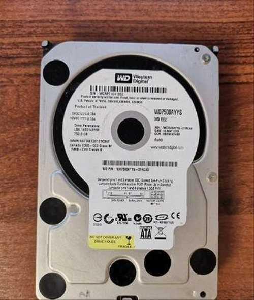 Hdd Wd Gold 7500ayys 7200
