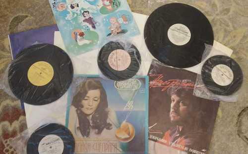 Пластинки выпуска 1985-1989 года