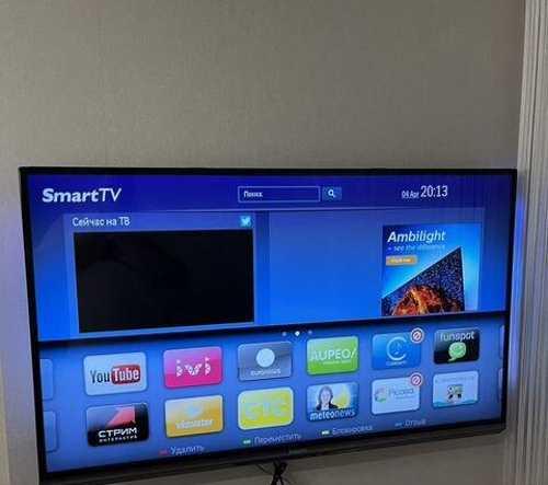Телевизор Philips 51’’ Smart TV 51PFL6007T LED