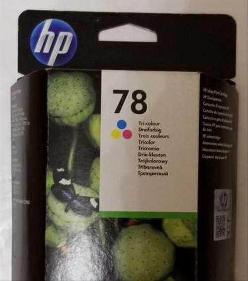 Картридж струйный цветной HP 78 Color C6578A