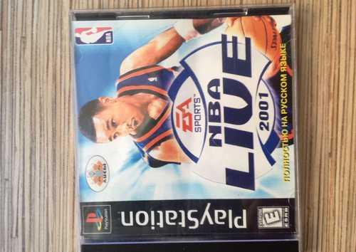 NBA Live 2001 игра ps1 PlayStation