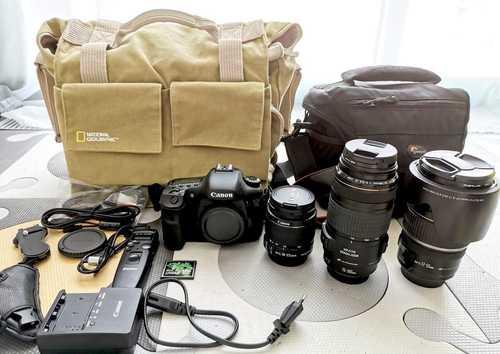 Canon EOS 7D и объективы