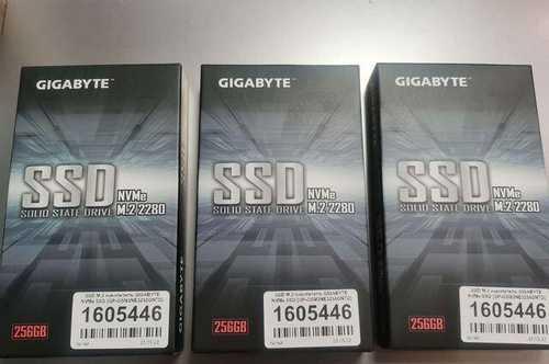 Внутренний SSD Gigabyte 256Gb NVMe M.2 2280 PCIe