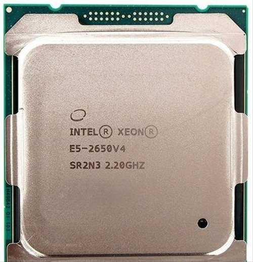 Intel Xeon E5-2650V4 / 12 ядер / 2.20 GHz / SR2N3
