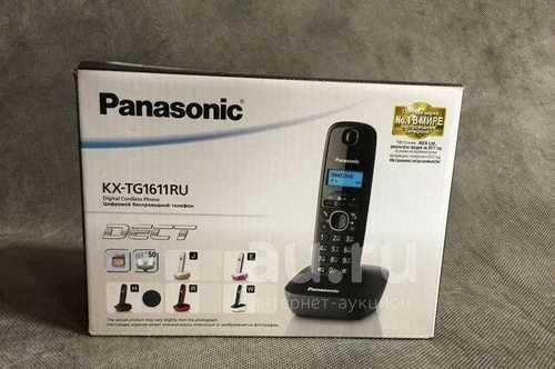 Радиотелефон Panasonic KX-TG1611RU dect Grey