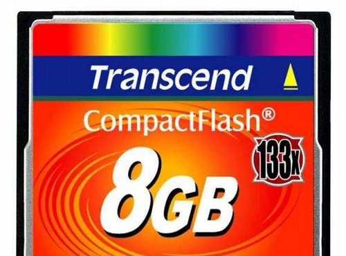 CompactFlash Transcend 8Gb