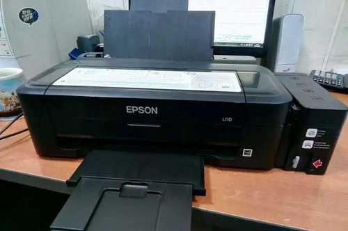 Как включить принтер epson l110