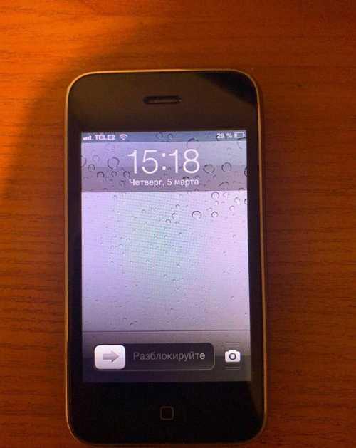 Apple iPhone 3GS 8Gb Black