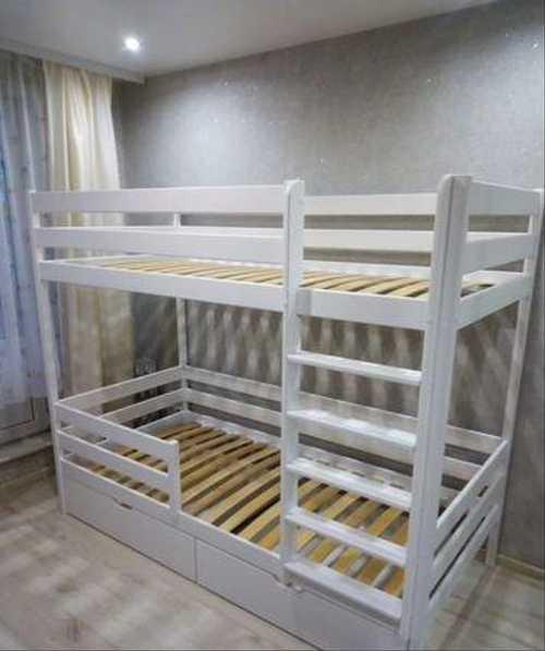 Кровать двухъярусная 180х90 детская