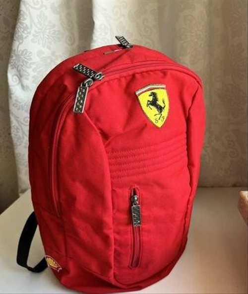 Спортивный рюкзак красный Ferrari