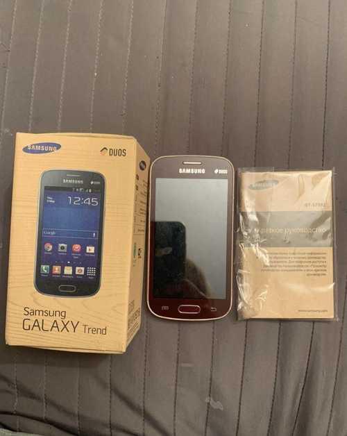 Телефон Samsung Galaxy GT-S7392 Wine Red