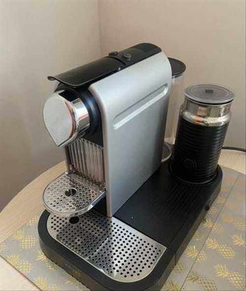 Кофемашина Nespresso Citiz Milk с капучинатором