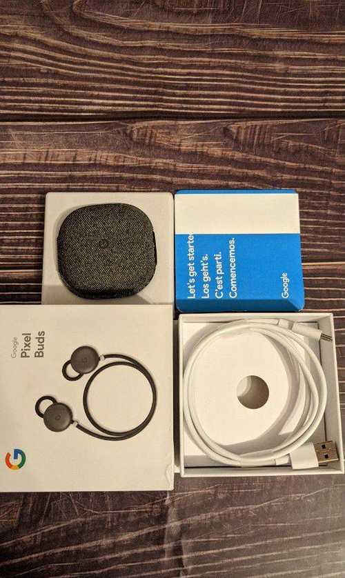 Беспроводные наушник Google pixel buds