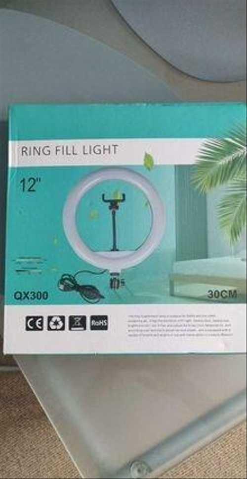 Новая кольцевая селфи LED светодиодная лампа QX 30