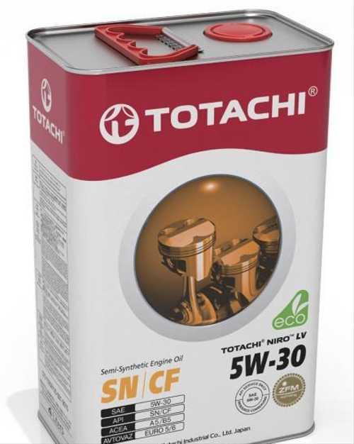 Масло totachi niro LV Semi-Synthetic SN/CF 5W30 4л