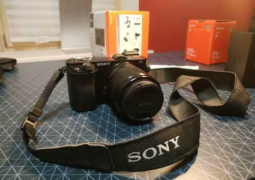 Sony A6000 + Объектив Sony SEL-50F18 + много всего