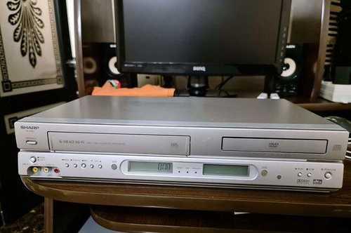 DVD-Плеер + VHS (дуэт) Sharp DV-NC80RU