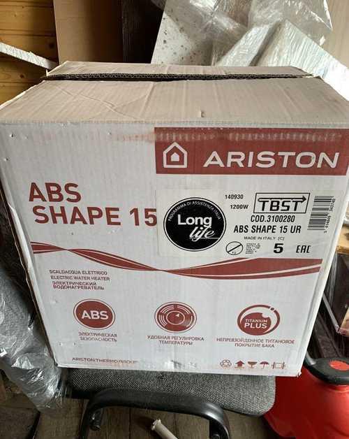 Водонагреватель Ariston Shape 15