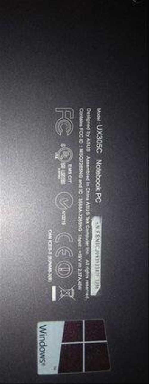 Ноутбук Asus zenbook UX305CA-DHM4T