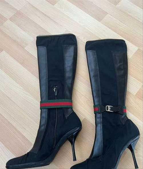 Сапоги Gucci оригинал, винтаж. 37-38 размер