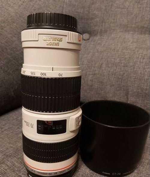 Объектив Canon EF 70-200 f/4 IS L USM